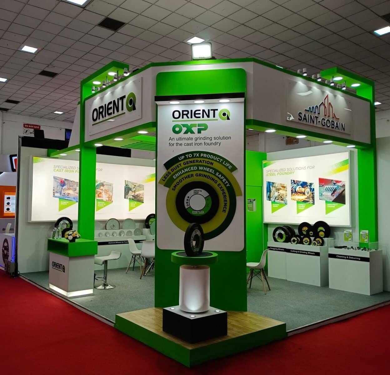 One Side Open Stall Design | Elevate Your Trade Show Space