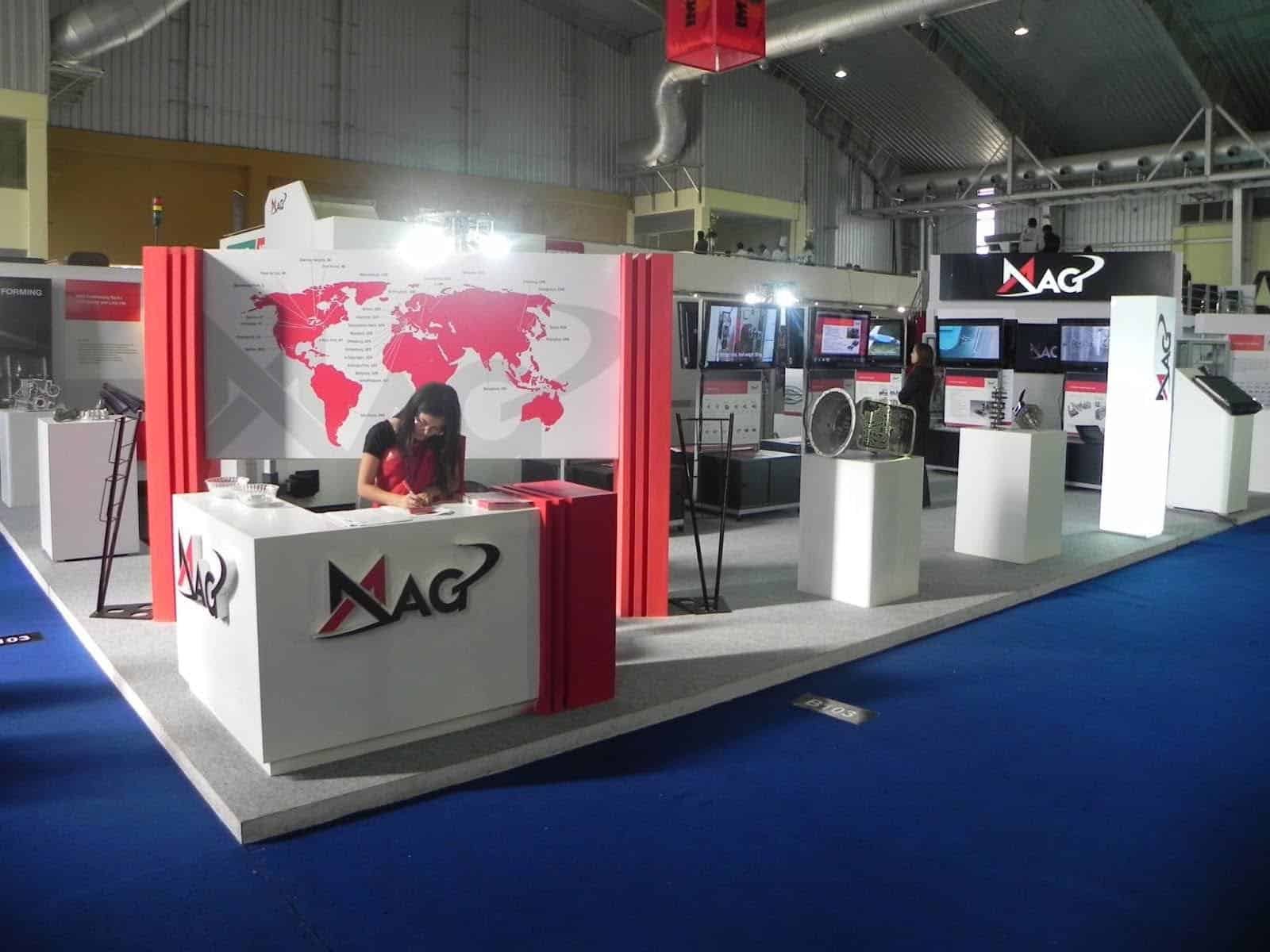 One Side Open Stall Design | Elevate Your Trade Show Space